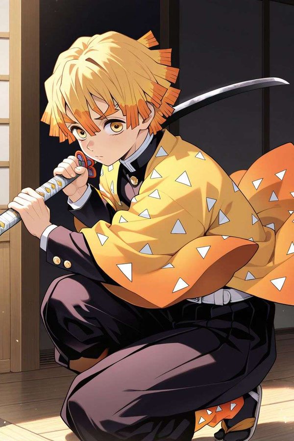 Chat with Zenitsu Agatsuma - Flipped.Chat - AI Character Chatbot